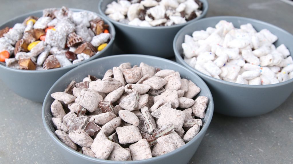 How To Make 4 Amazing Snack Mix - Afternoon Baking With Grandma